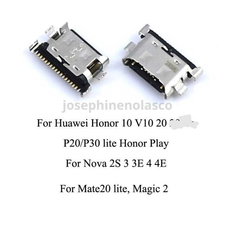 Charging Port Pin For Huawei Nova 7 Y7A Y9S Honor 10 V10 20 20S Lite 9X ...