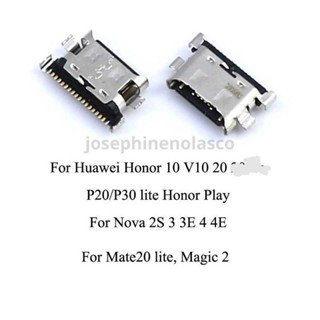 Charging Port Pin For Huawei Nova 7 Y7A Y9S Honor 10 V10 20 20S Lite 9X ...