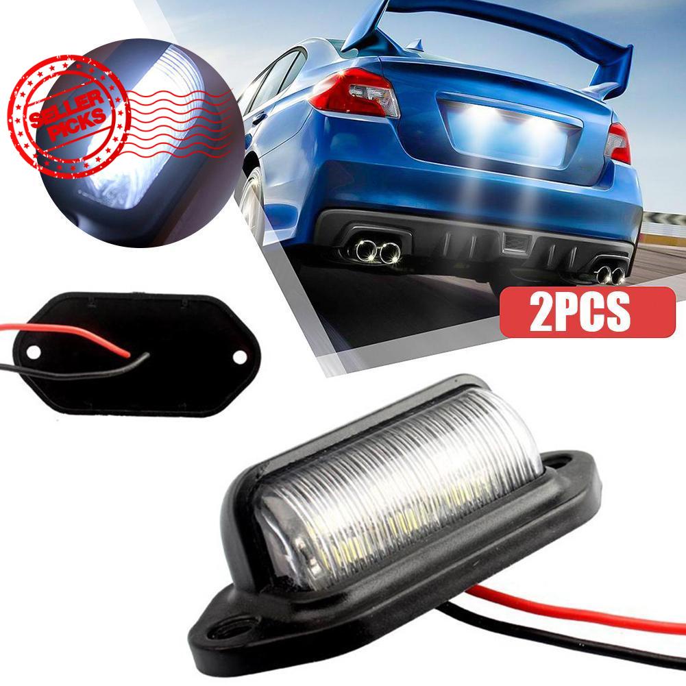 2Pcs 12V Led Car Number License Plate Light Bulb for Trailers Trucks ...