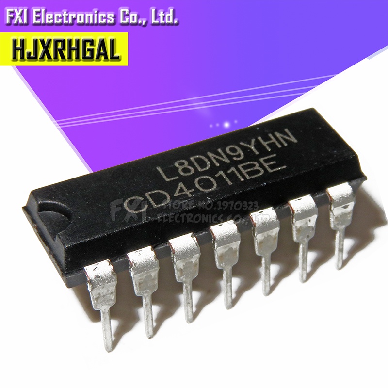 10PCS CD4011BE CD4011 DIP14 DIP CD4029 CD4030 CD4040 CD4042 CD4043 ...