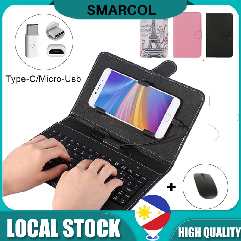 Mini General Wired tablet phone Keyboard Holster Case Cover for tablet ...