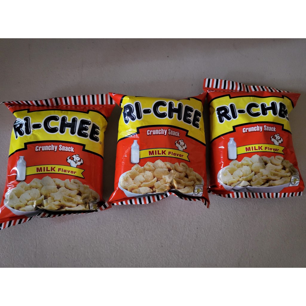 3 Packs Ri-Chee Milk Flavor (25g) | Shopee Philippines