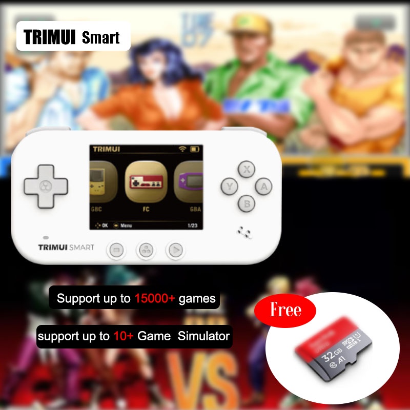 Trimui smart Linux System 2.4 inch HD IPS Screen Mini Bluetooth and ...