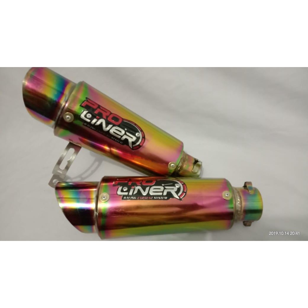 Exhaust Cylinder Racing Proliner Chameleon FULLSTAINLESS INLET 5OMM For ...