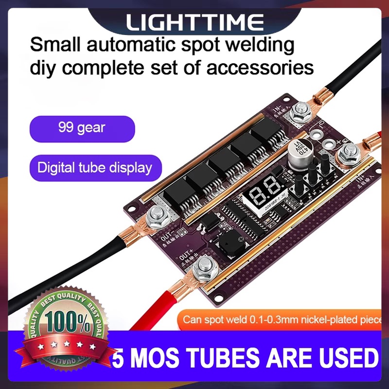 Spot Welder DIY Kit 99 Gears Adjustable Mini Spots Welder Control Board ...