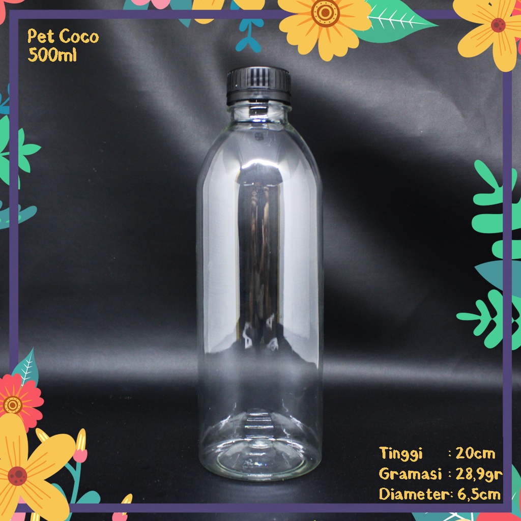 Pet COCO PLASTIC BOTTLE 500ML LN DRINK PACKAGING COFFEE JUICE HONEY ...