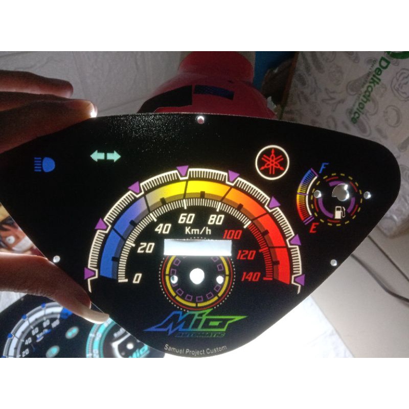 Yamaha mio sporty mio smile custom speedometer panel Board | Shopee ...