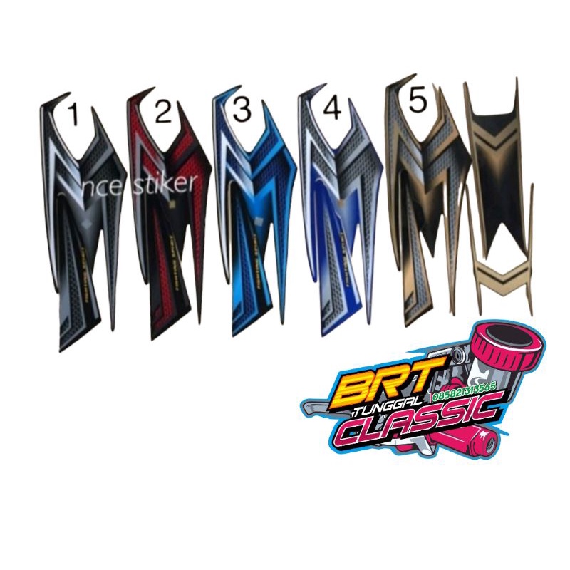 List RX KING 2004 STRIPING STICKERS Without Emblems | Shopee Philippines