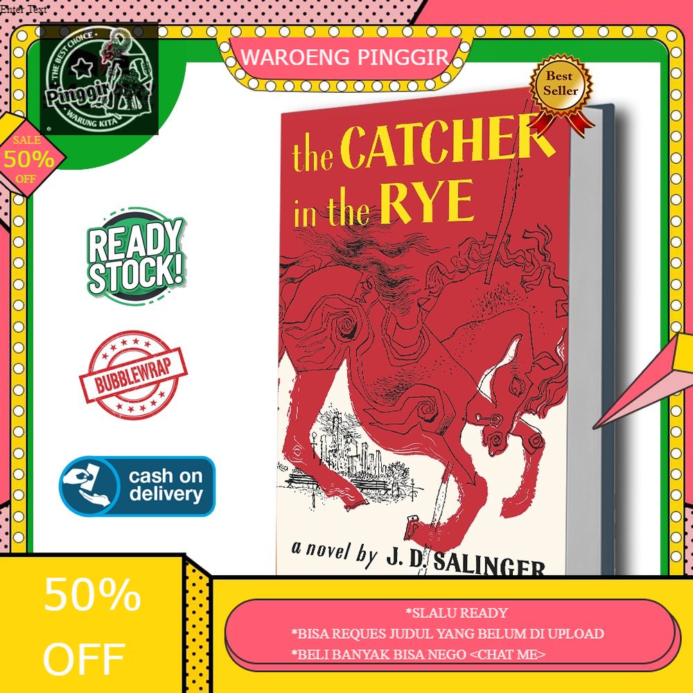 The catcher in the rye book by Jerome David Mutualer | Shopee Philippines