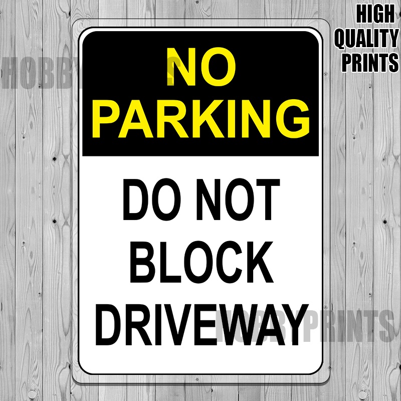 No Parking Signage Laminated Signage | Shopee Philippines