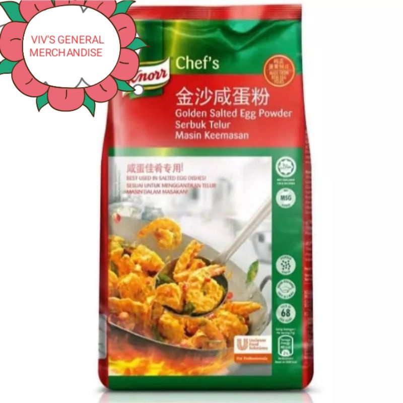 Knorr Golden Salted Egg Powder ( 800g ) Expiration date: March 3,2024 ...