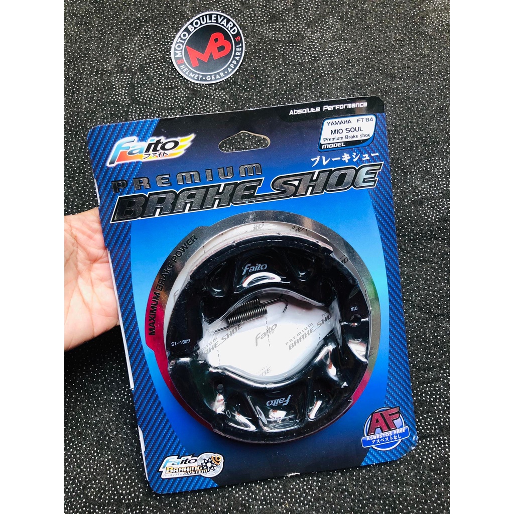 FAITO RACING BRAKE SHOE HONDA WAVE 125 SKYDRIVE MIO SOUL BEAT CLICK ...
