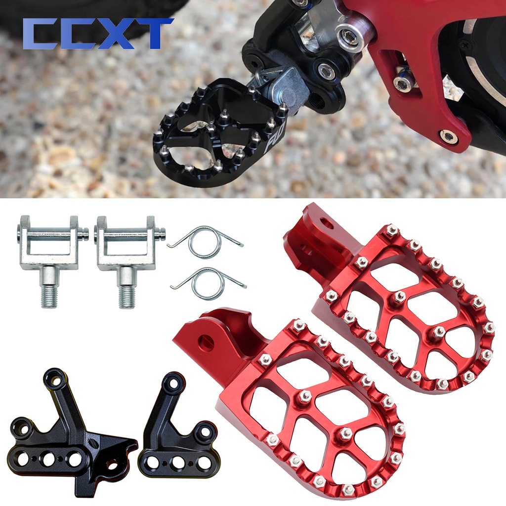 CNC Foot Pegs Rest Footpegs Foot Pegs Bracket For Sur-Ron Sur Ron ...