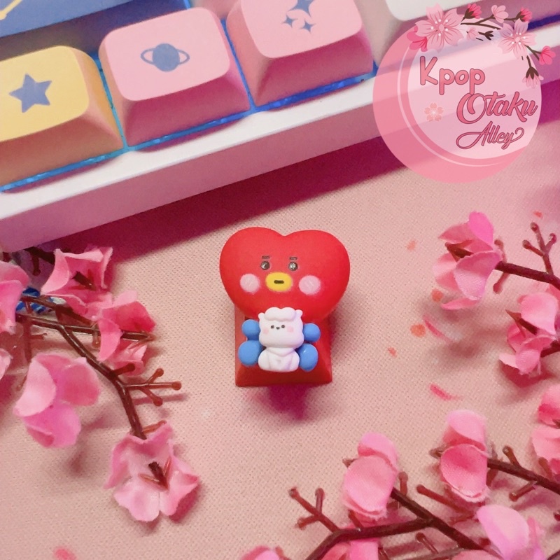 BT21 Flat Artisan Keycap | Kpop Otaku Alley Keycaps | Shopee Philippines