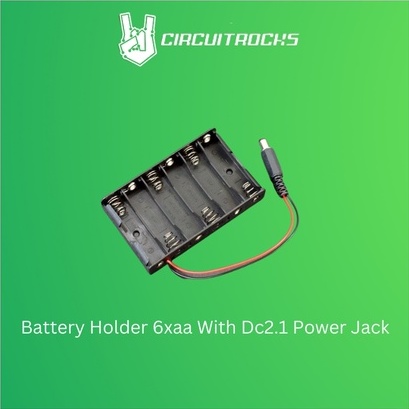 Circuitrocks Battery Holder 6xaa With Dc2.1 Power Jack | Shopee Philippines