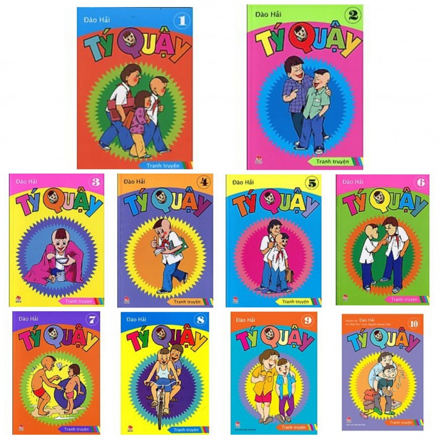 Kim Dong Book - Ty Quai Combo (Complete set of 12 volumes) | Shopee ...