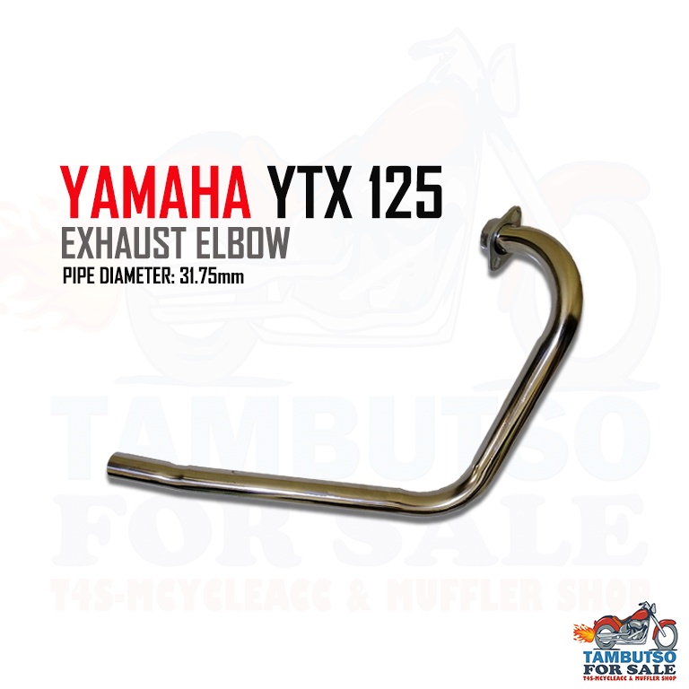 Exhaust Elbow for Yamaha YTX 125 | Shopee Philippines