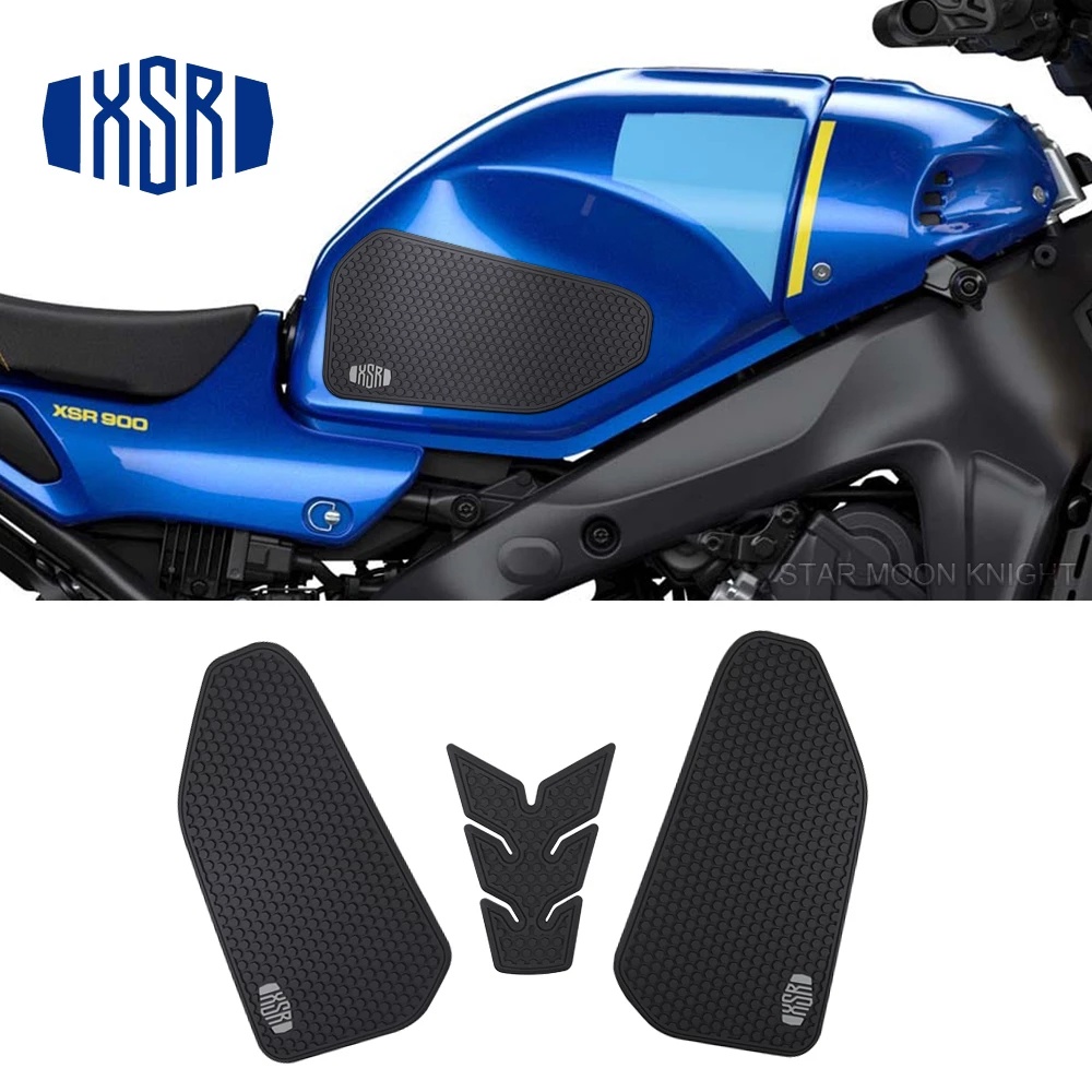 New Texture Tank Pads XSR900 Protector Stickers Decal Knee Side Fuel ...