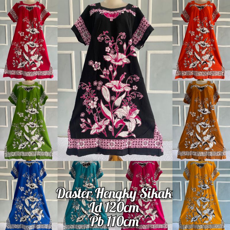 Hengky Daster, Sikak model, floral motif, kawung & Paslay leaves ...