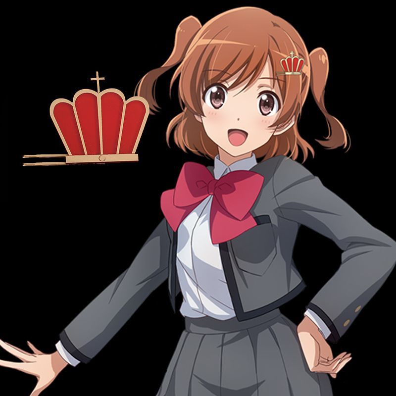 Revue Starlight Aijo Karen Cos Hairpin Crown Tiara Cosplay Hair Clip ...