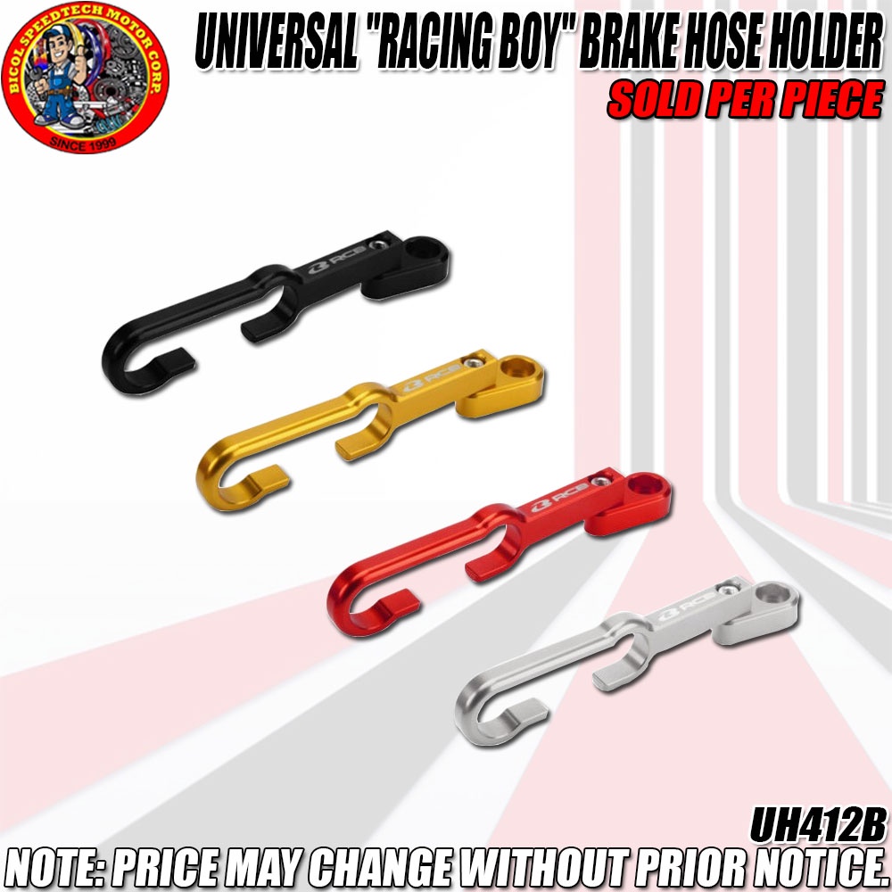 UNIVERSAL "RACING BOY" BRAKE HOSE HOLDER (UH412B) | Shopee Philippines