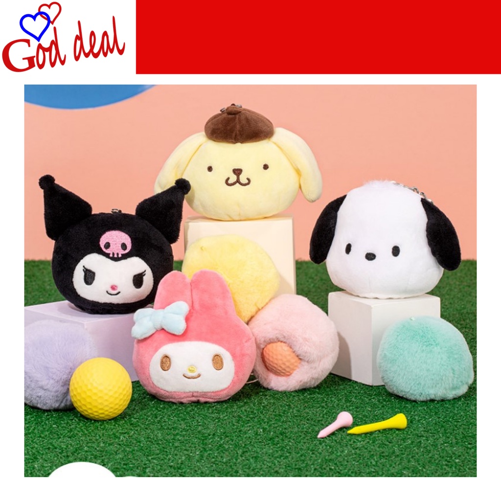 [Sanrio] [Golf Lineup] Kuromi Pompompurin Pochaco My Melody Golf Ball ...