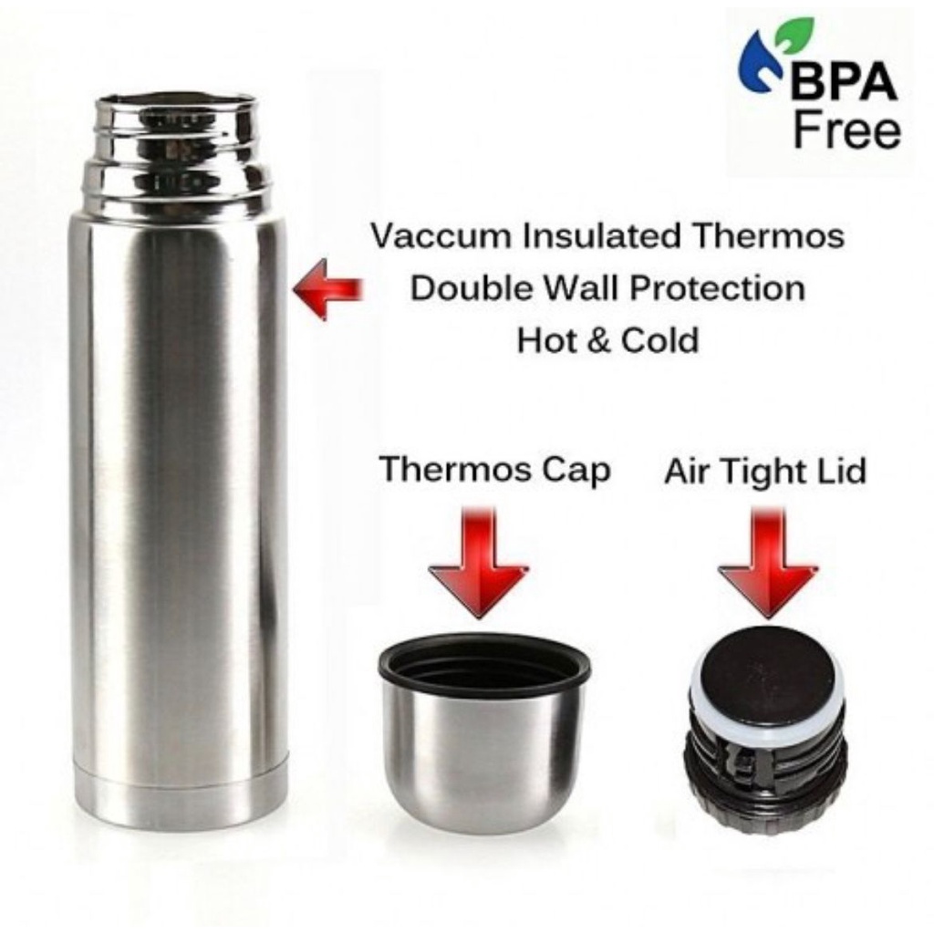 TERMOS Home PRO VACUUM FLASK 1 LITER CAPSULE THERMOSES | Shopee Philippines