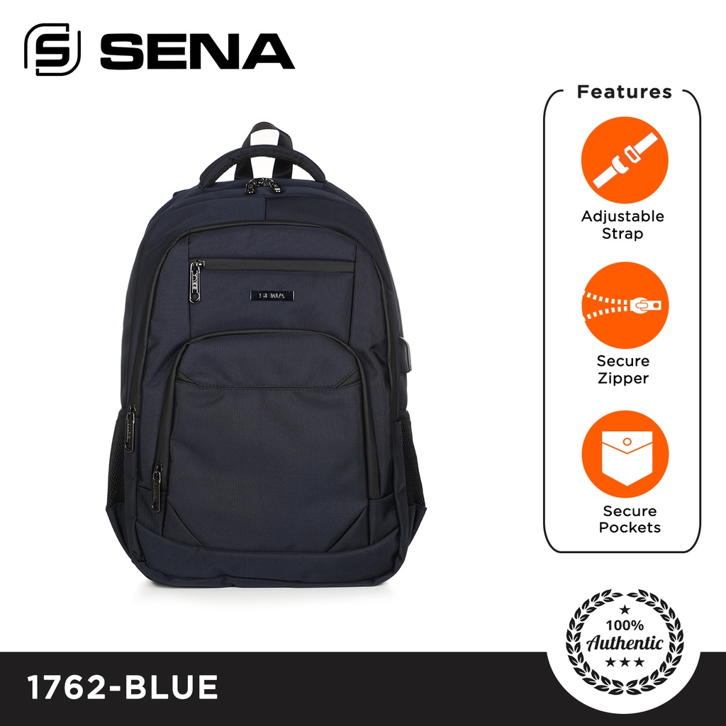 SENA-1762 Backpack Plain | Shopee Philippines