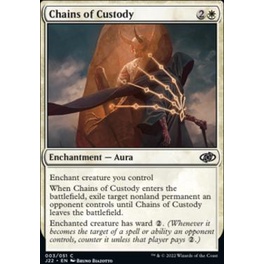 Chains of Custody Common Jumpstart 2022 Magic the Gathering MTG Trading ...