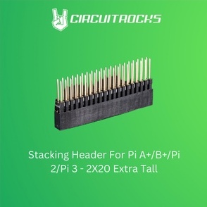 Stacking Header For Pi A+/B+/Pi 2/Pi 3 - 2X20 Extra Tall | Shopee ...