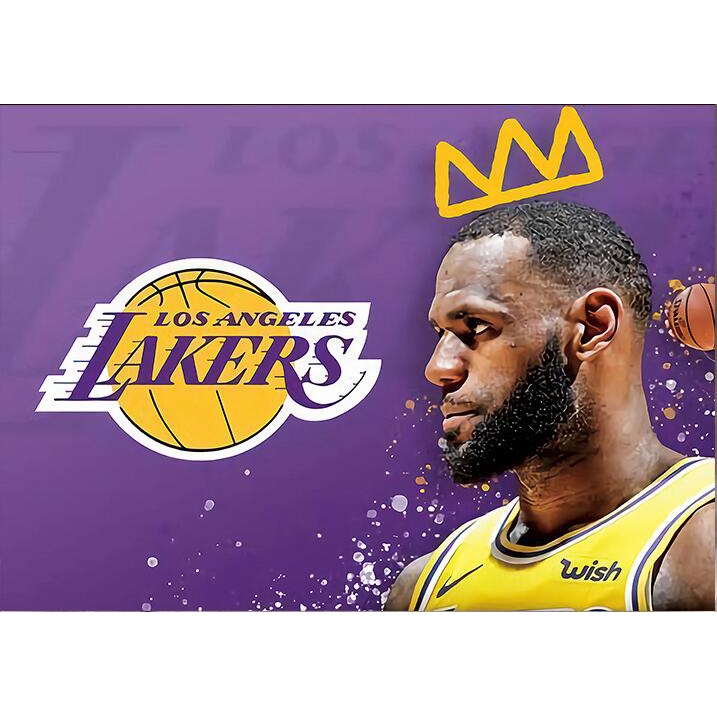 5x3ft LeBron Basketball Star Backdrop Basketball Theme Party Banner ...