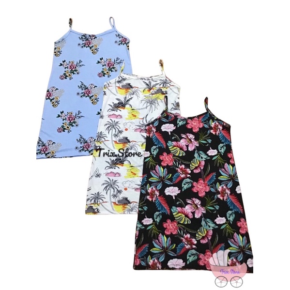 WOMENS SANDO AND SPAGHETTI DRESS FITS UP TO XL | Shopee Philippines