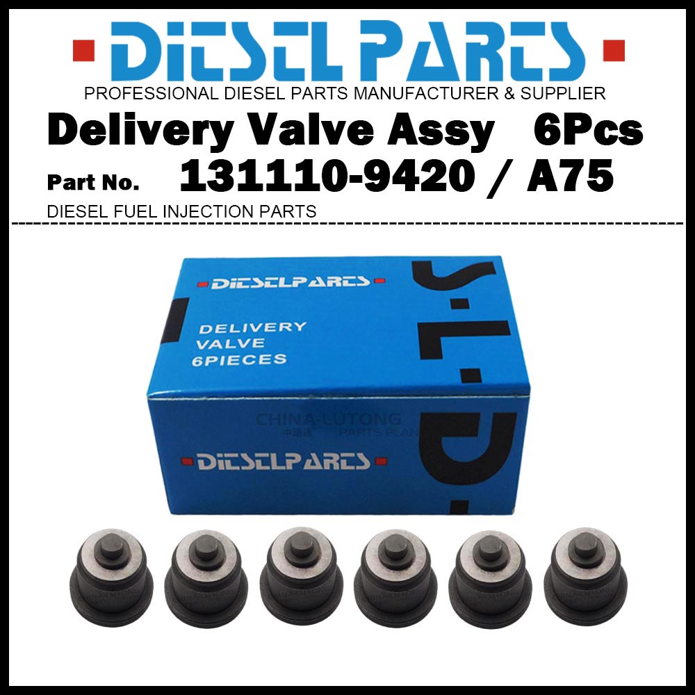 6Pcs Fuel Injection Pump Delivery Valve A75 131110-9420 9413610220 for ...