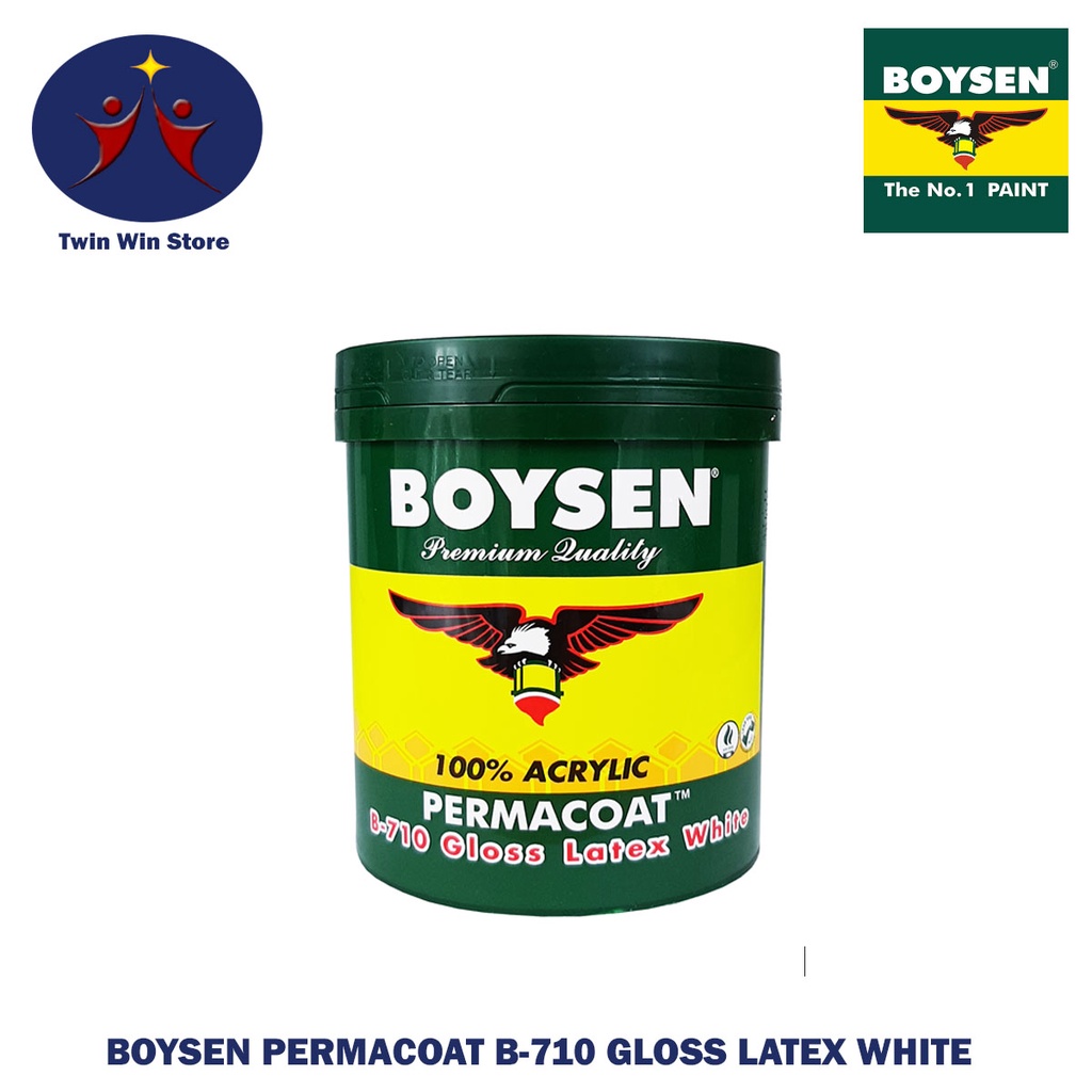BOYSEN PERMACOAT GLOSS LATEX WHITE B-710 PER GALLON | Shopee Philippines