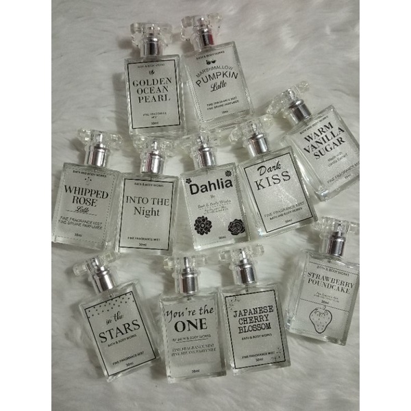 30ml Bath & Body Works Fragrance Mist | Shopee Philippines