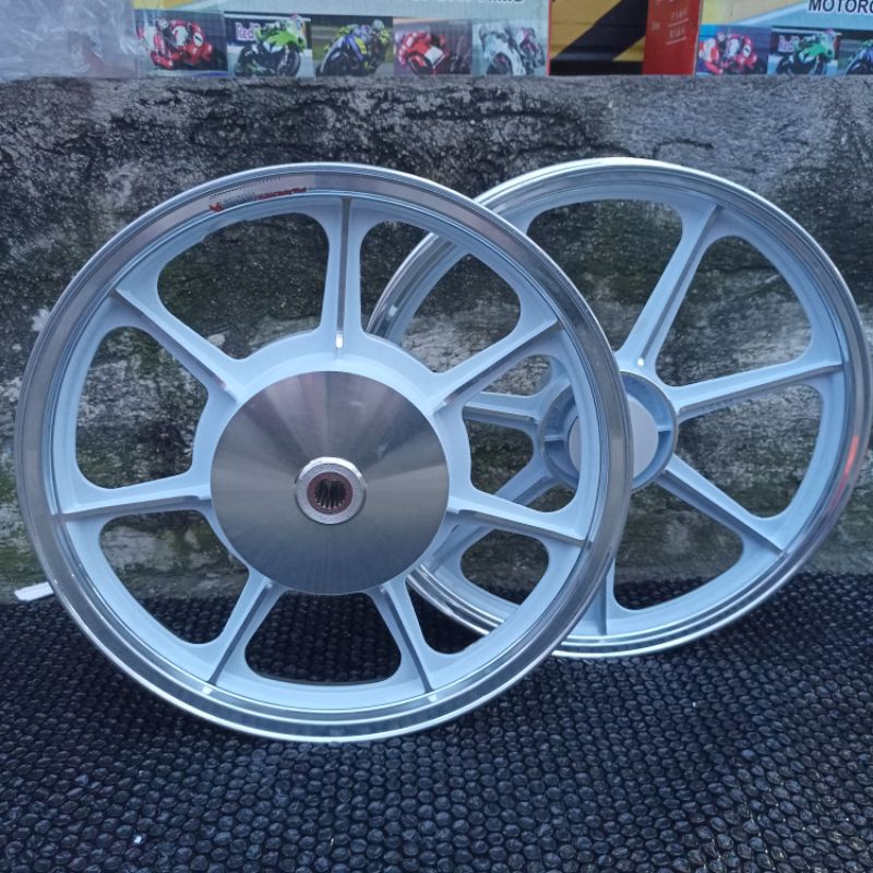 MUTARRU MAGS 7 spokes for mio sporty / soulty / mio i 125 / mio gt 125 ...