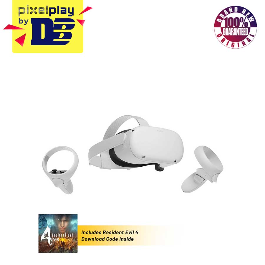 Oculus/Meta Quest 2 128GB VR Gaming Headset (Includes Resident Evil 4 ...