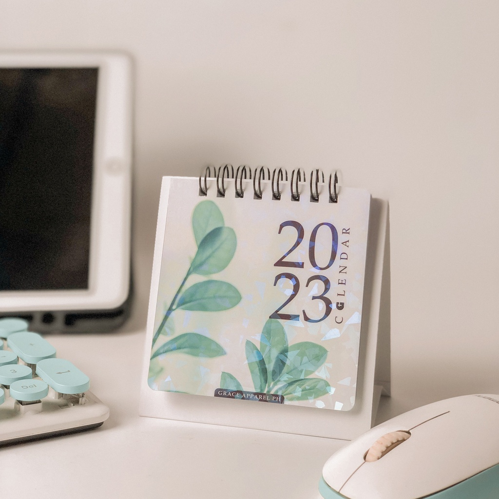 Table Calendar Minimalist with Fear Not Bible Verses Inspired Per Month ...