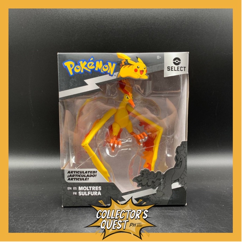 Pokemon Jazwares Select Moltres Figure | Shopee Philippines
