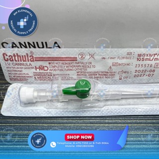 (pieces) Cathula IV Cannula With Luer Lock PER PIECE GAUGE-18, 20, 22 ...