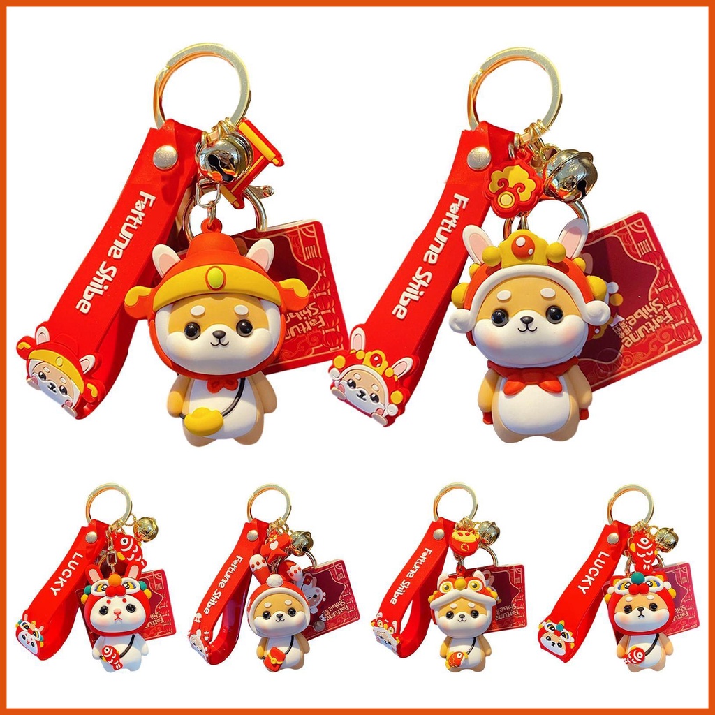 Rabbit Keychain Zodiac Red Rabbit Bunny Keychains Rabbit Hanging ...