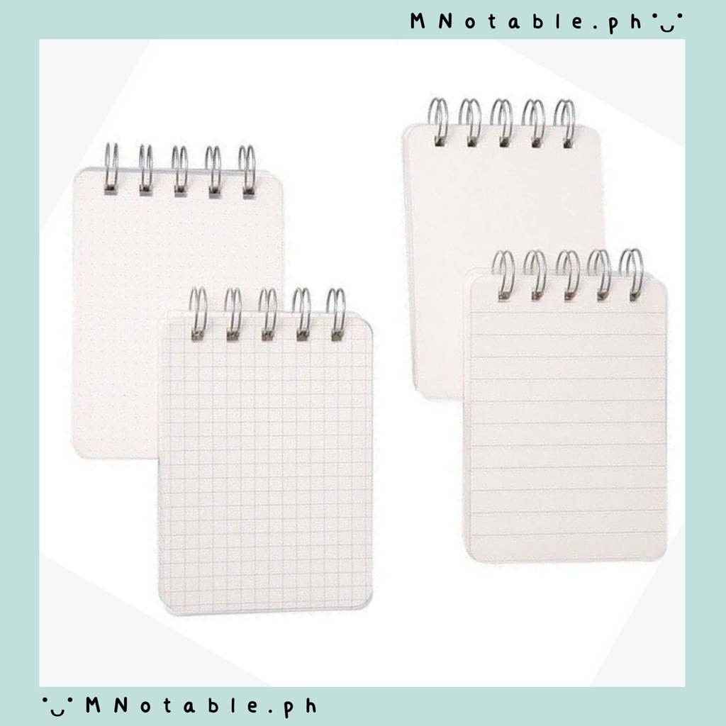 MNotable Mini Notebook Notepad Dotted/Grid/Blank School Supplies 80 ...