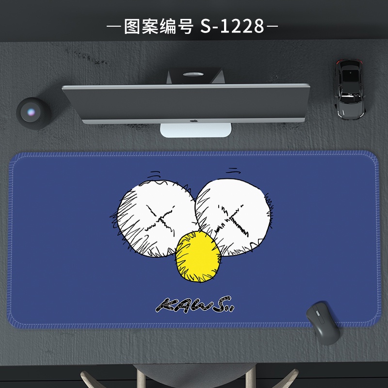 80 * 30cm kaws Mouse Pad Oversized Desk Computer Girls Boys Street Wear ...
