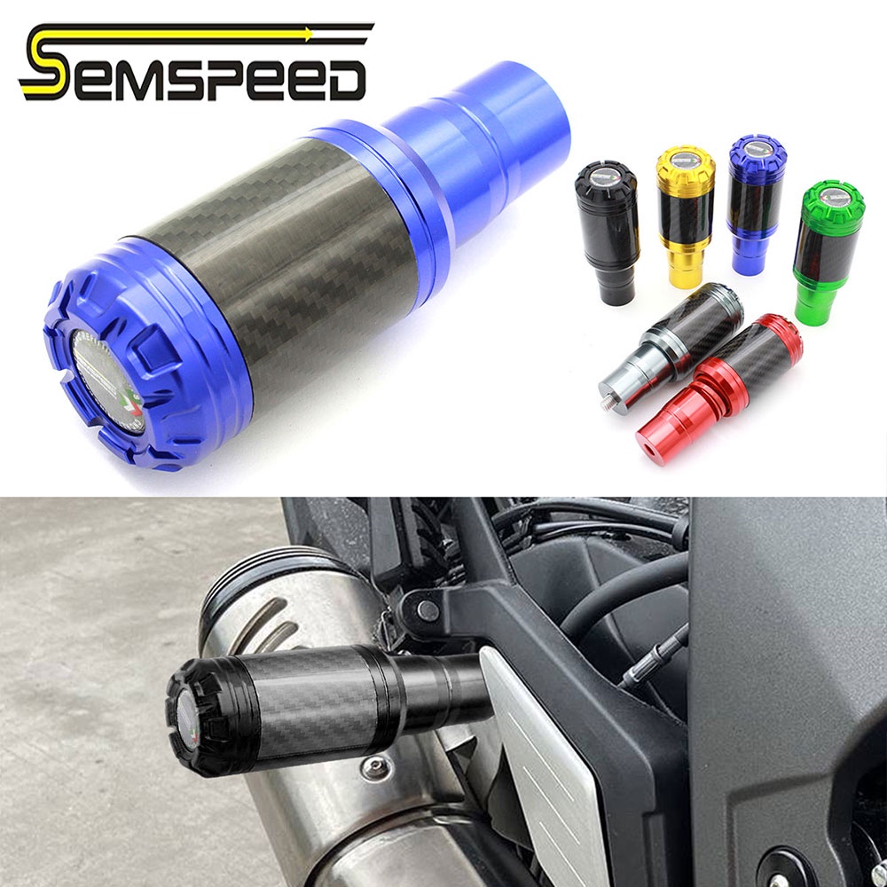 【SEMSPEED】For Racing Motorcycle M8 Universal CNC Aluminum Exhaust Pipe ...
