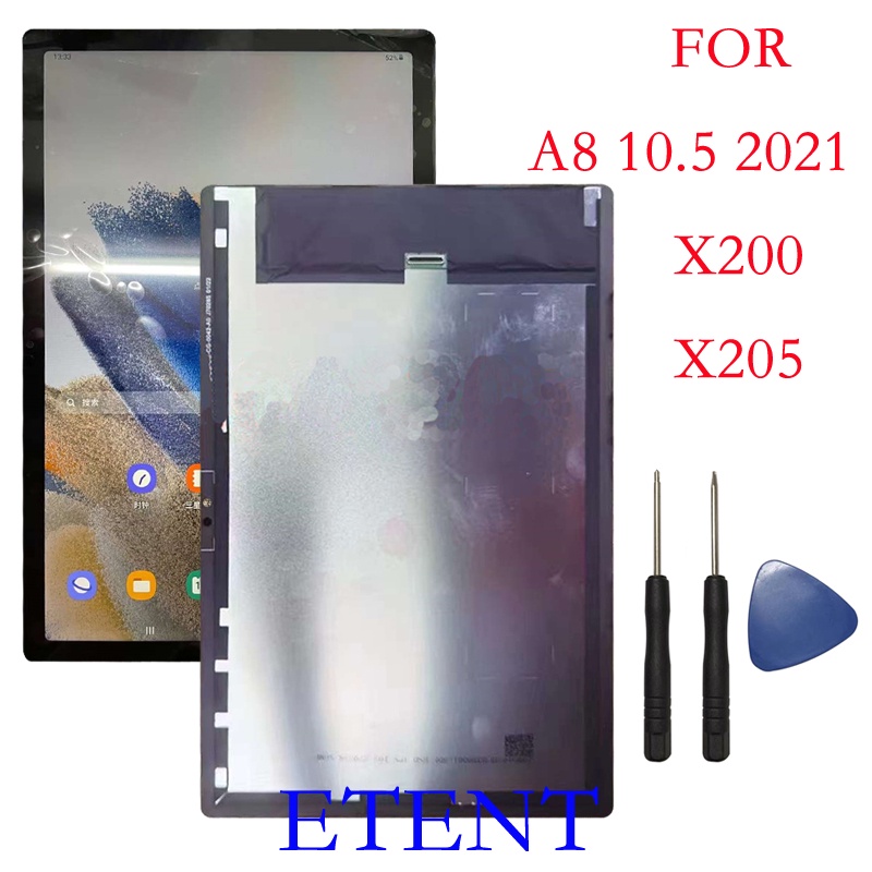 Display For Samsung Tab A8 10.5 X200 X205 LCD Display Touch Screen ...