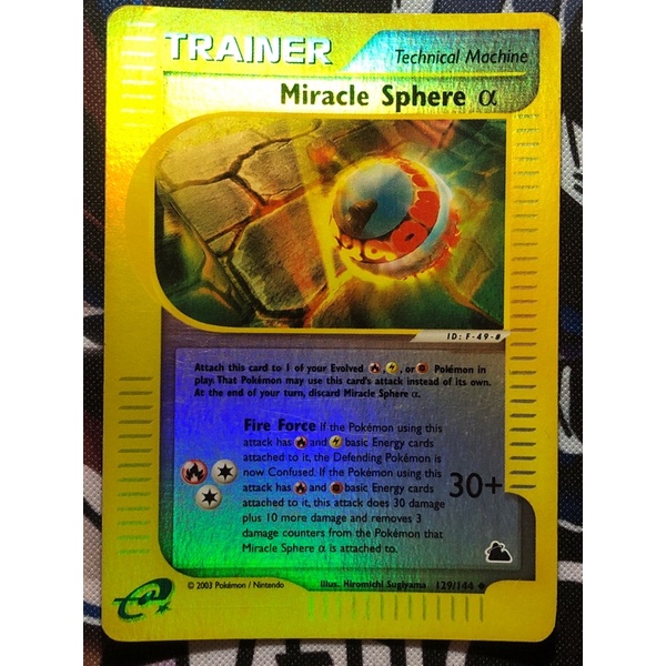 Miracle Sphere Alpha Rev Holo Trainer Pokemon Card TCG Cards Reverse ...
