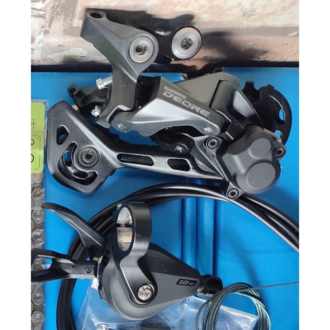 Authentic Shimano DEORE RD-M4120-SGS Rear Derailluer or shifter 10 ...
