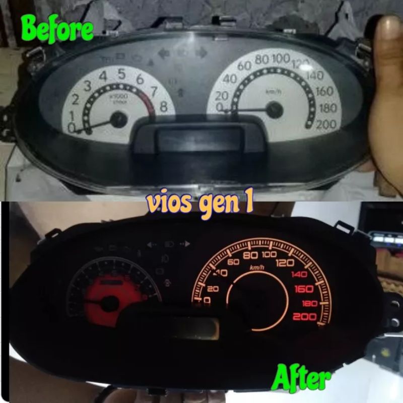 Vios limo gen 1 (Variety Speedometer Board) | Shopee Philippines