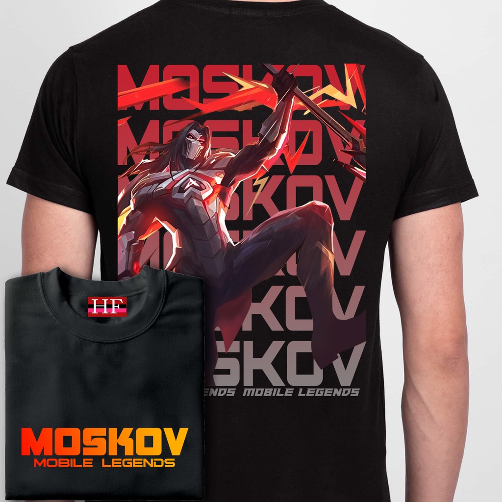 Mobile Legends t-shirt moskov tshirt mlbb shirt ml tee | Shopee Philippines