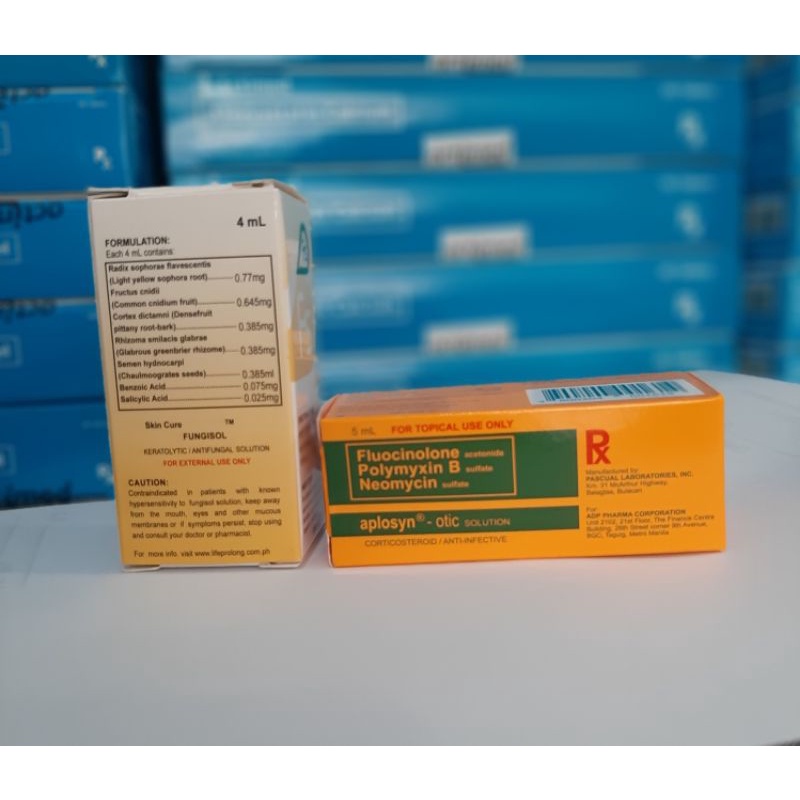 Fungisol 4ml Antifungal Solution 100% Original & Authentic | Shopee ...